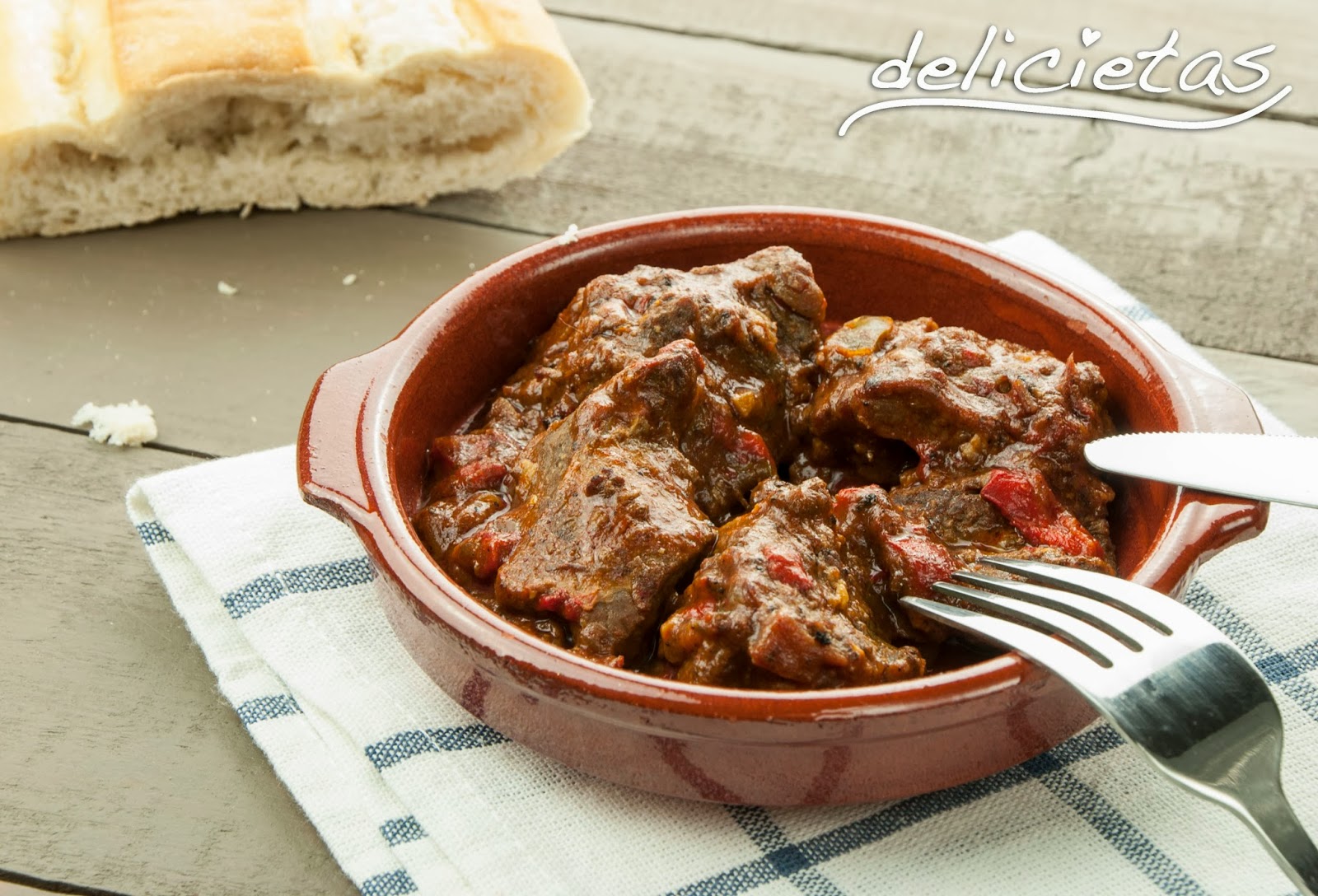 www.delicietas.es: Carne al toro