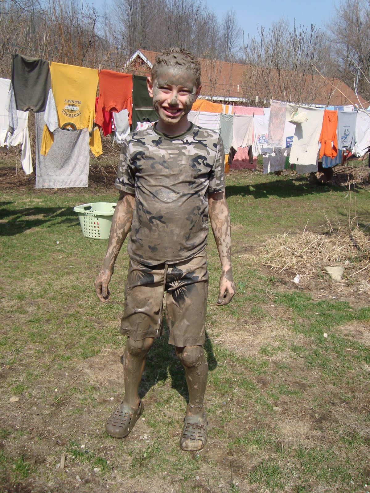 Life with four boys...coffee please!: It's Spring Break - Swamp (Mud ...