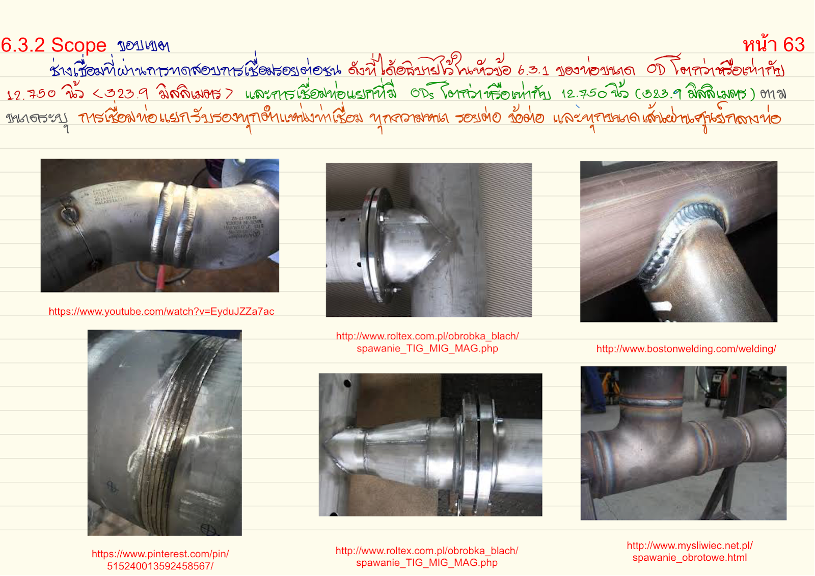 โรงเรียนการเชื่อม: API 1104 ตอนที่ 29
