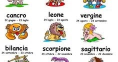 Bakker Idiomas: Signos do zodíaco em Italiano