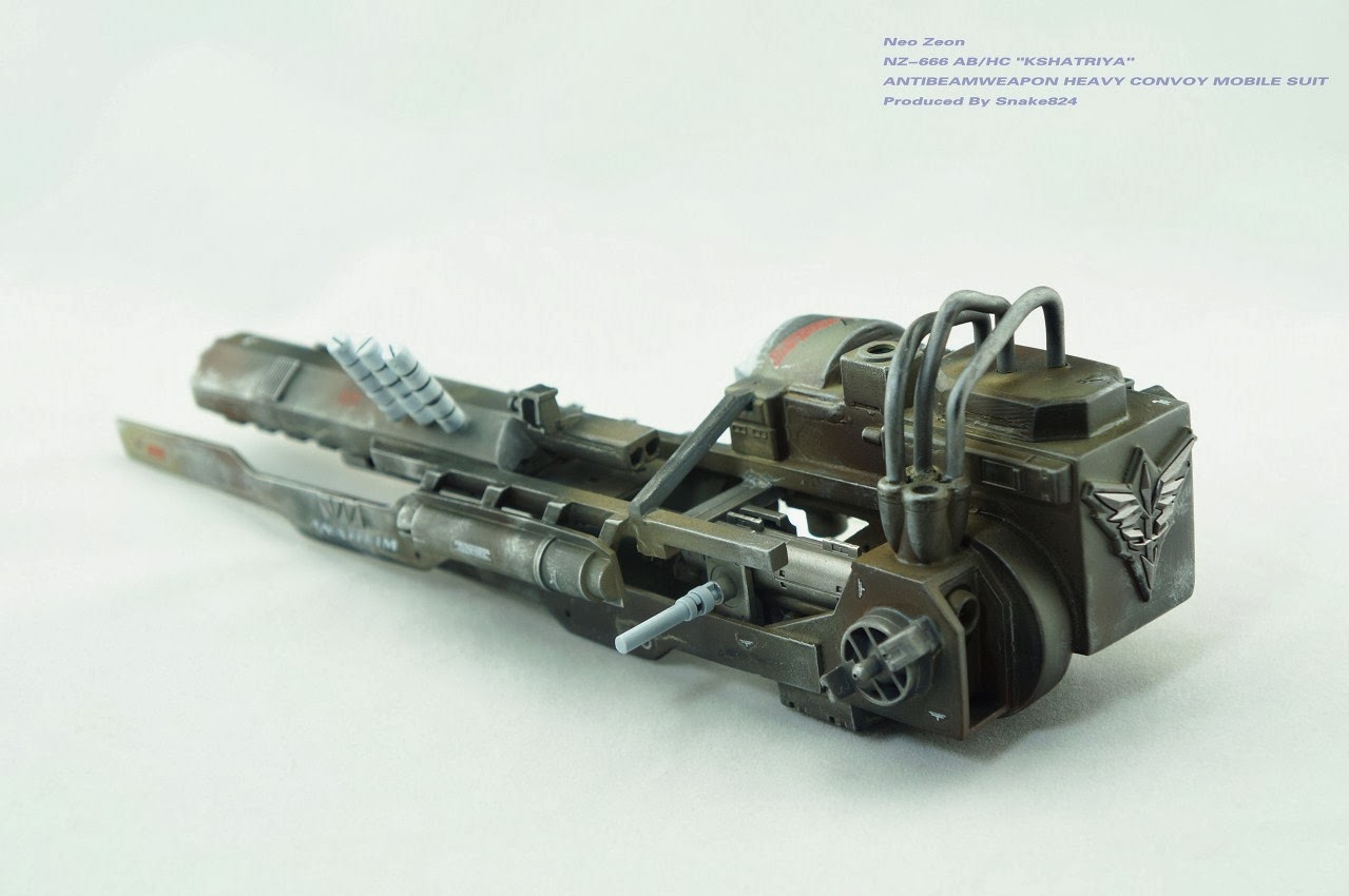 GUNDAM GUY: Neo Zeon NZ-666 AB/HC "Kshatriya" Anti Beam Weapon Heavy ...