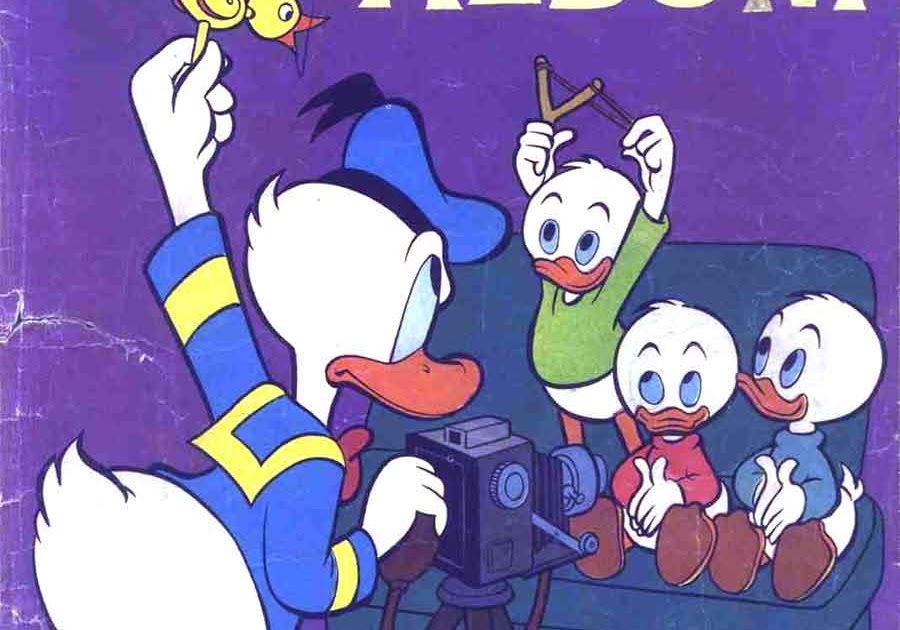 Donald Duck Album / Four Color v2 #1140 - Carl Barks cover - Pencil Ink