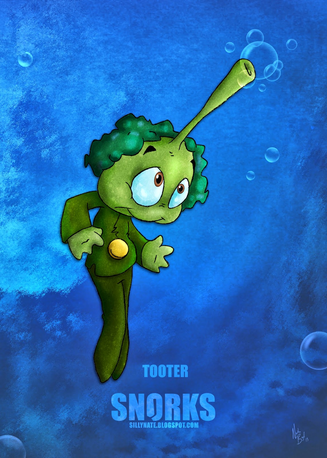 Silly Nate: The Blog of Nathan H. Boyd : Snork Week presents... Tooter ...
