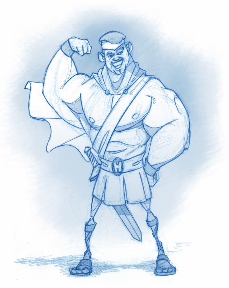 Just a Doodlin' - The Art of Michael McCabe: Hercules