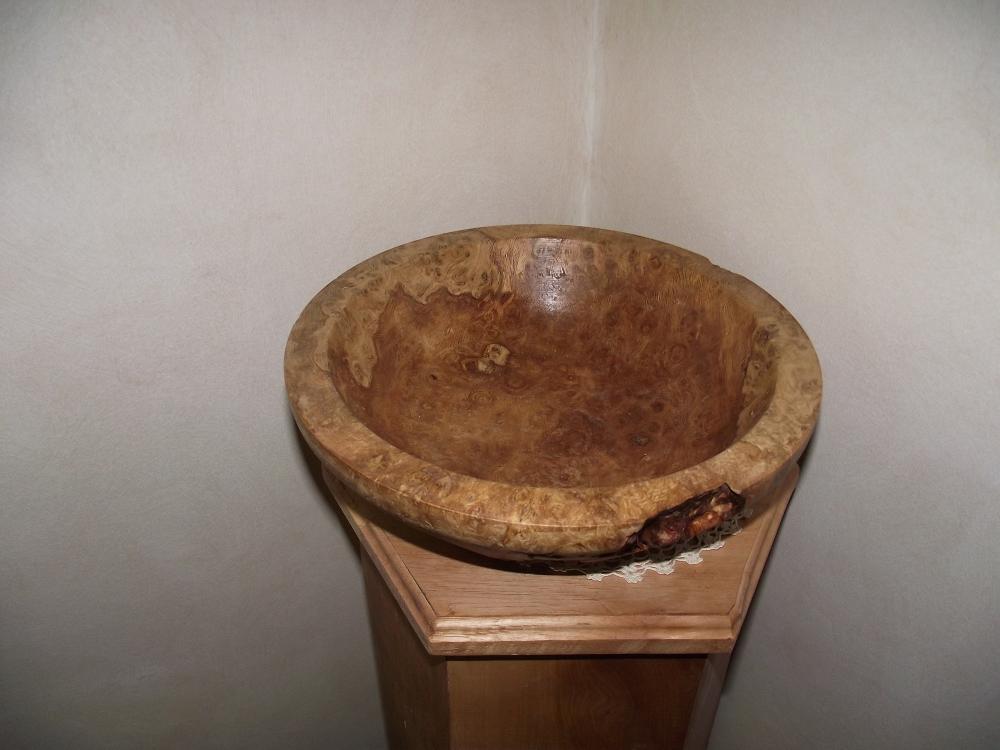 GEPETO - Tourneur sur Bois: UNE LOUPE DE CHENE : pas à pas