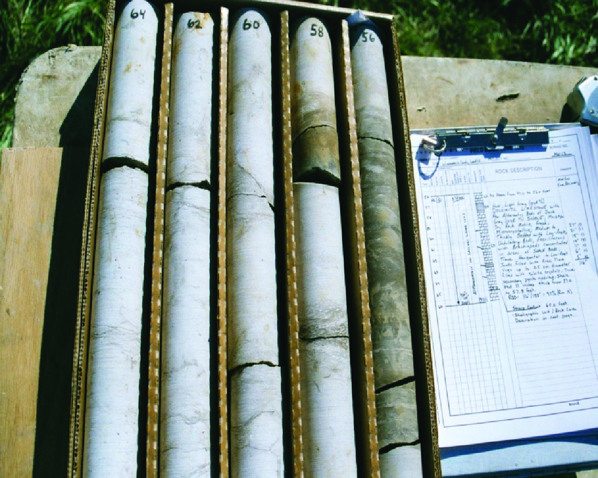 MidwestGeo Blog: Rock Weathering: Core Description Challenges