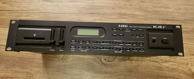MATRIXSYNTH: KAWAI K4R 16-bit Digital Synthesizer Module SN 317973 w ...