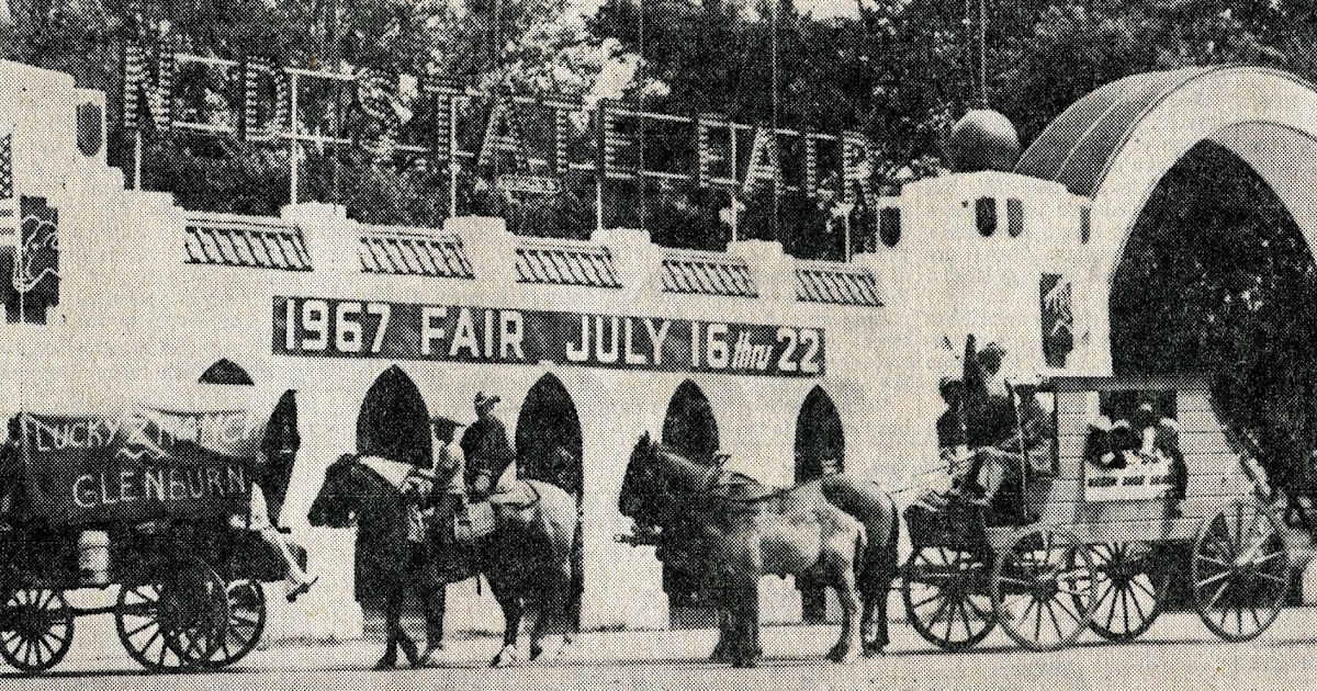 Minot-Memories: State Fair Wagon Train