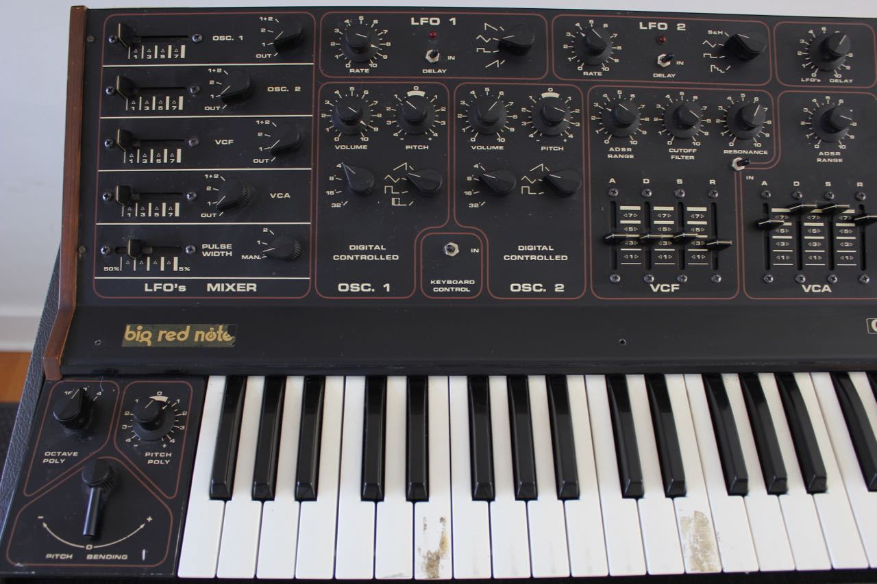 MATRIXSYNTH: Rare (Working) Crumar DS-2 Analog Synth (Italian 70s Synth ...