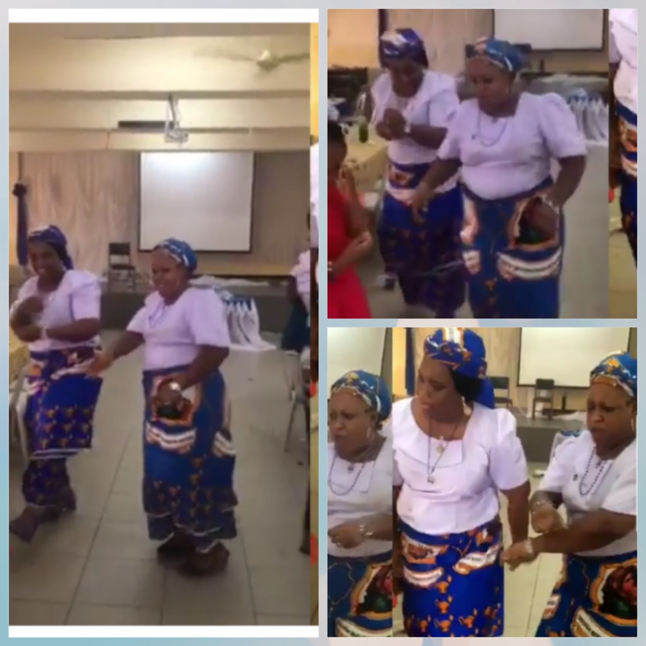 Catholic Women Dancing Zanku, Legwork, Shaku Shaku (Video)