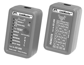 Cabling: Guide Fiber-Optic Networking: Twisted-Pair Continuity Tester ...
