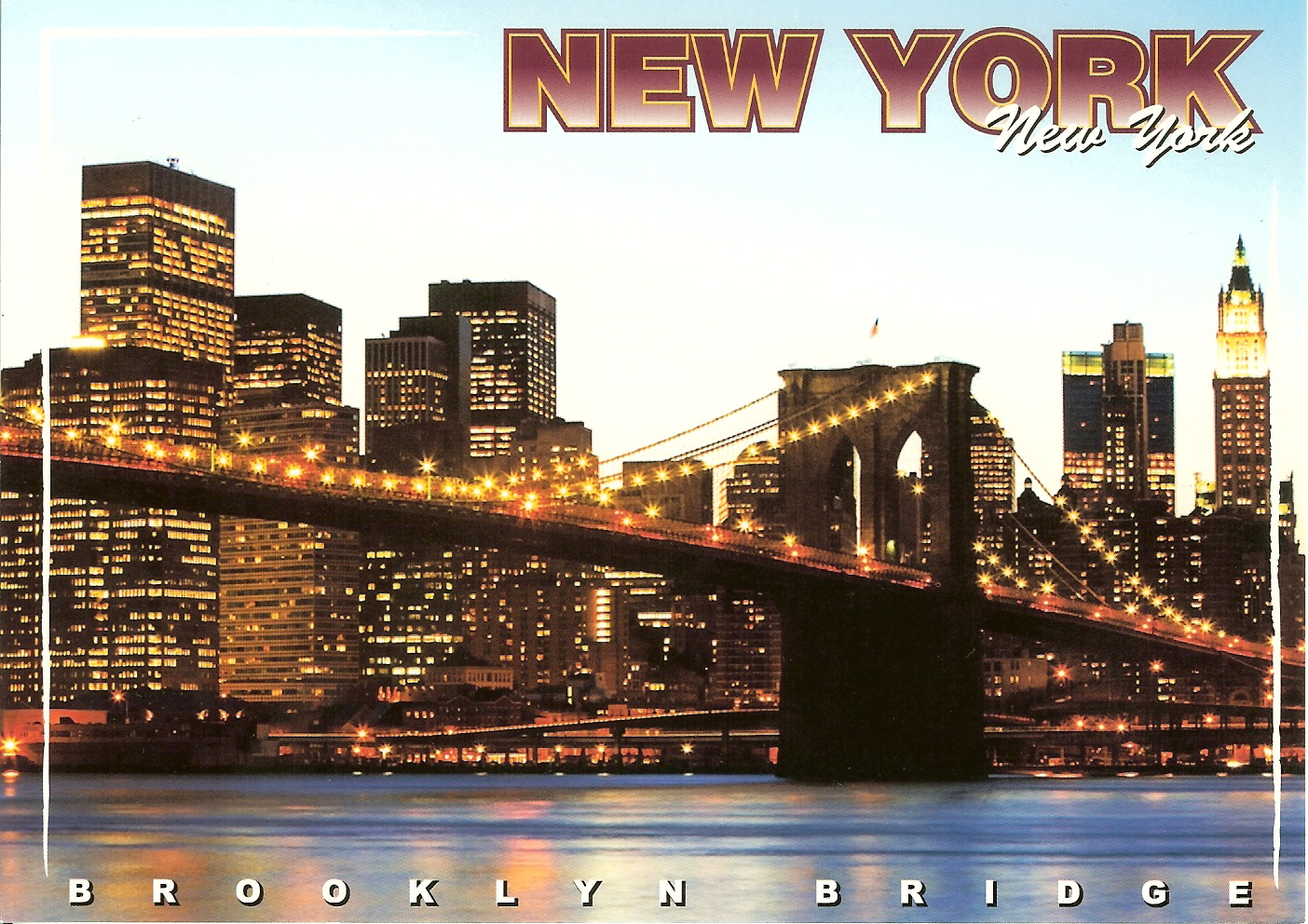 World Traveler Postcard: Pack of postcards from New York
