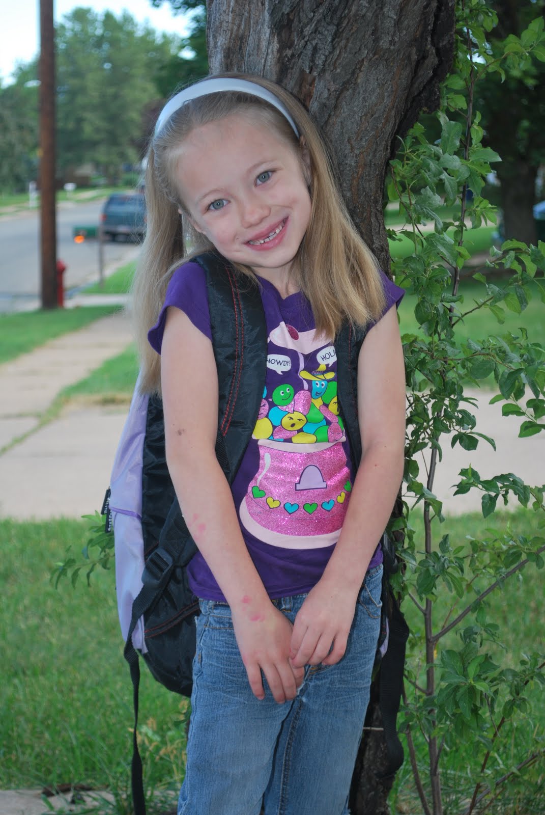 A Fist Full of Dandilions: Lauren's First day of First Grade