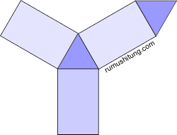 rinawati: PRISMA SEGITIGA, JARING-JARING, SIFAT-SIFAT, LUAS PERMUKAAN ...