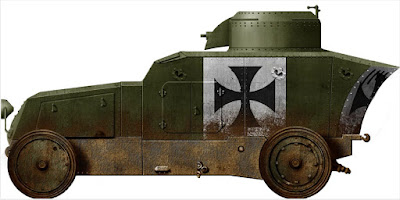 Romfell WW1 Armored Car (P.A.2) Austria-Hungary 1915 - Missing-Lynx