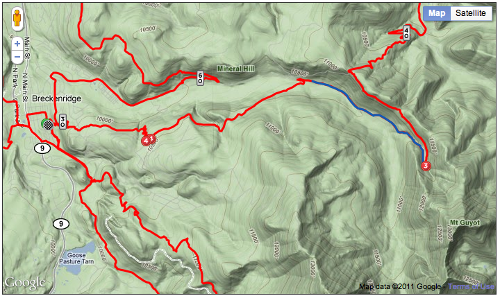 J e f f H i g h a m: 2011 Breckenridge 100