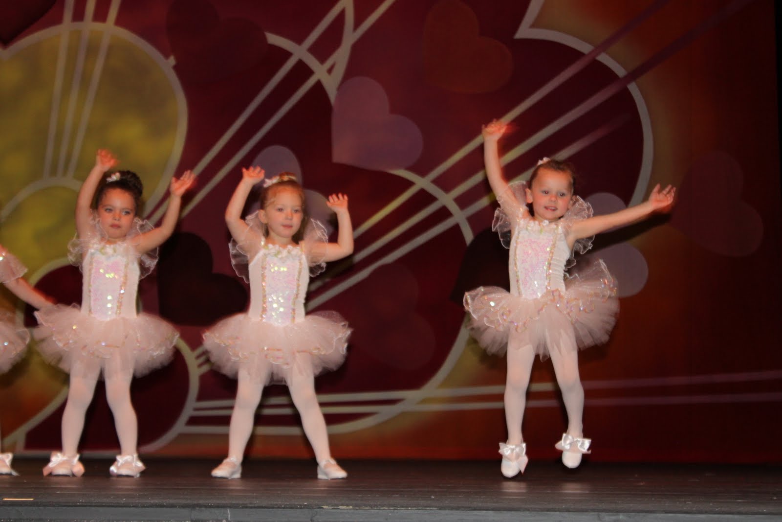 Mojoy: Our first dance recital.