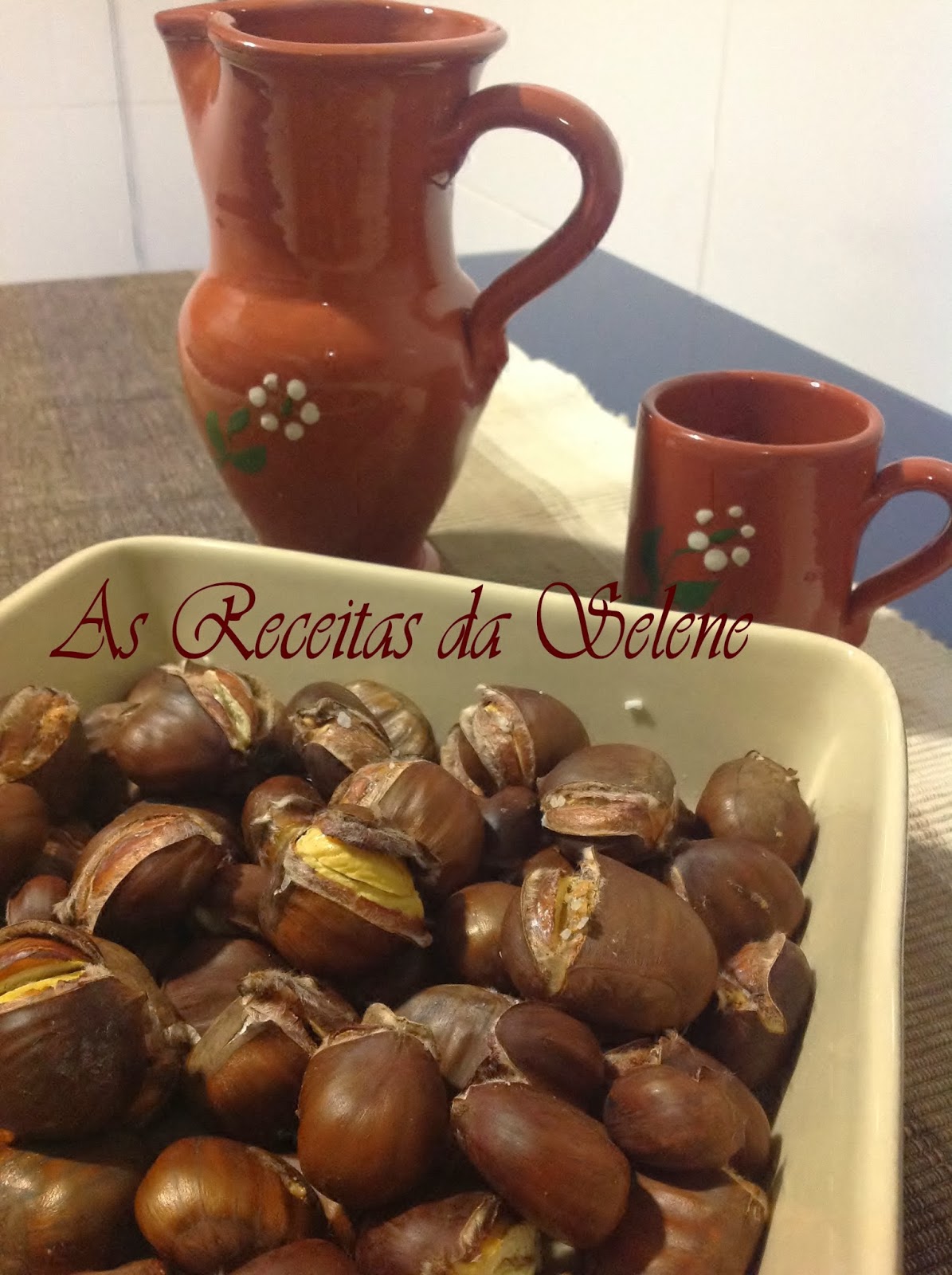 Castanhas Assadas - Actifry | As Receitas da Selene