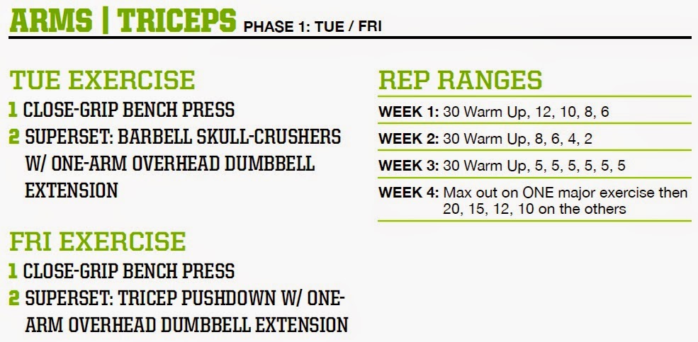 Arnold Workout Plan Phase 2 | EOUA Blog