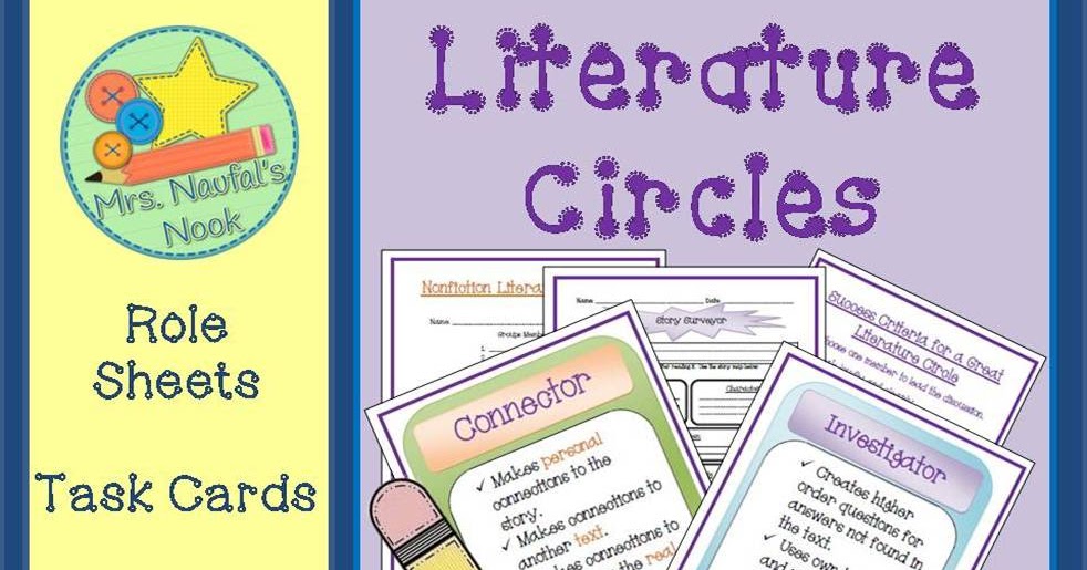 Mrs. Naufal's Nook: Tips to Starting Literature Circles