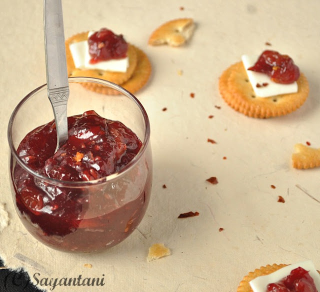 Plum Relish with Raisin and Ginger - A Homemaker's Diary