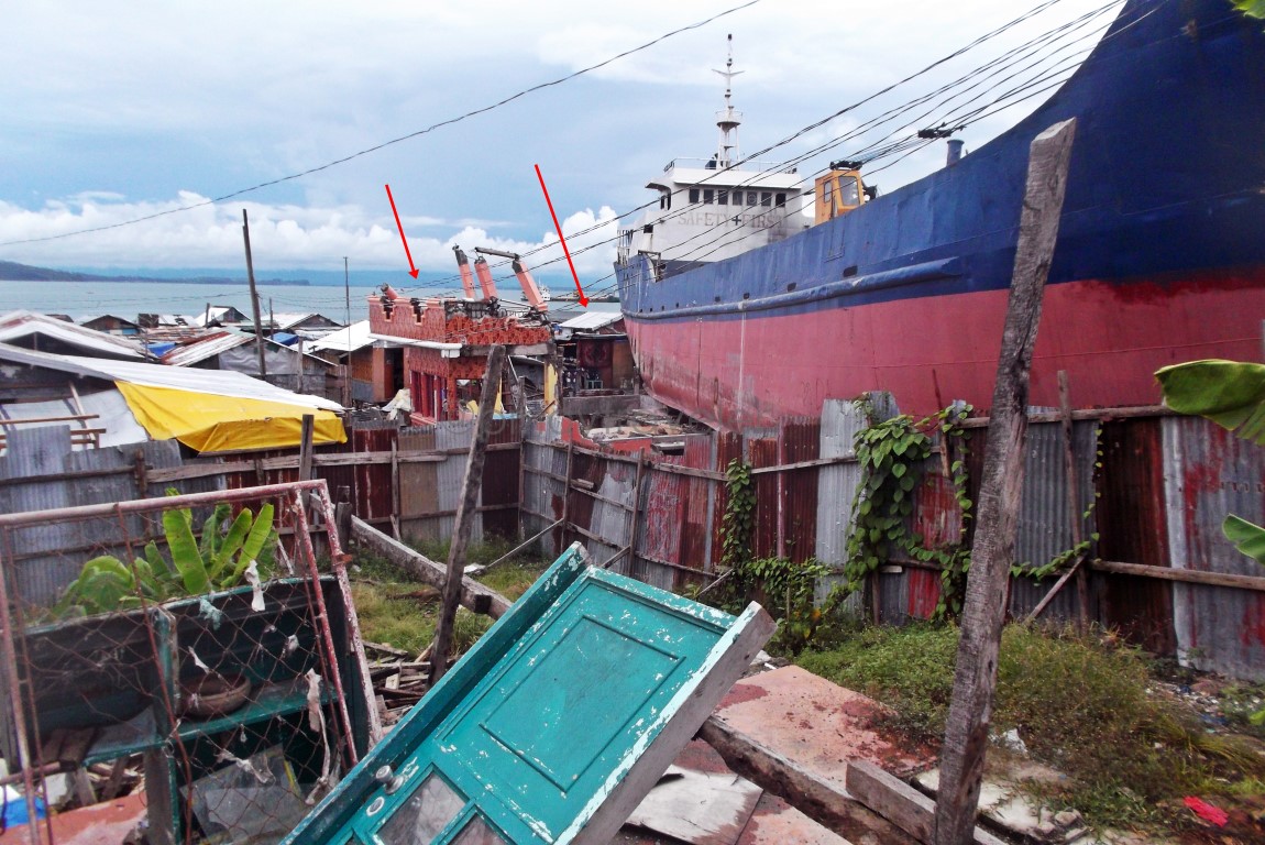 Ships Yolanda Tossed to Dry Land