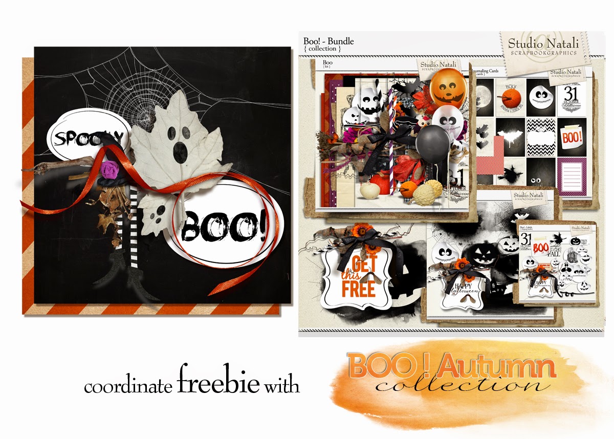 Natali Design: Boo! collection, special offers and freebie
