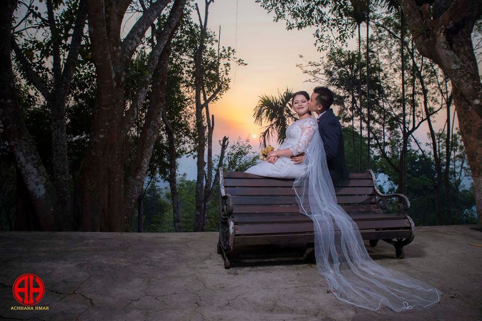 Wedding Gown in Mizo Wedding - Dress & Style in Mizoram | TIMES OF MIZORAM