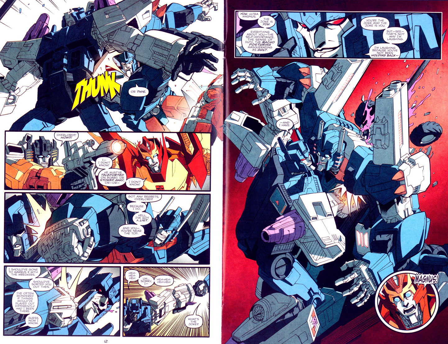 80 Page Giant: Comic Comparison -- MTMTE #15 and Transformers #66.