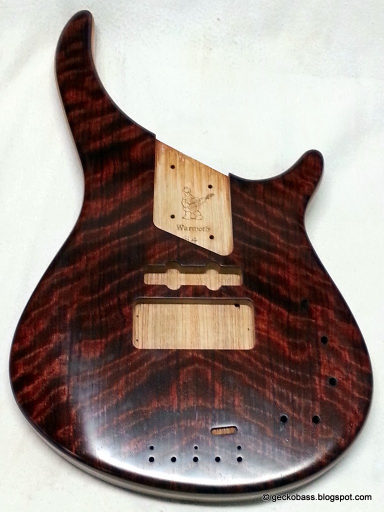 Creating a Warmoth Gecko 5-String Bass Guitar: Applying the Tung Oil Finish