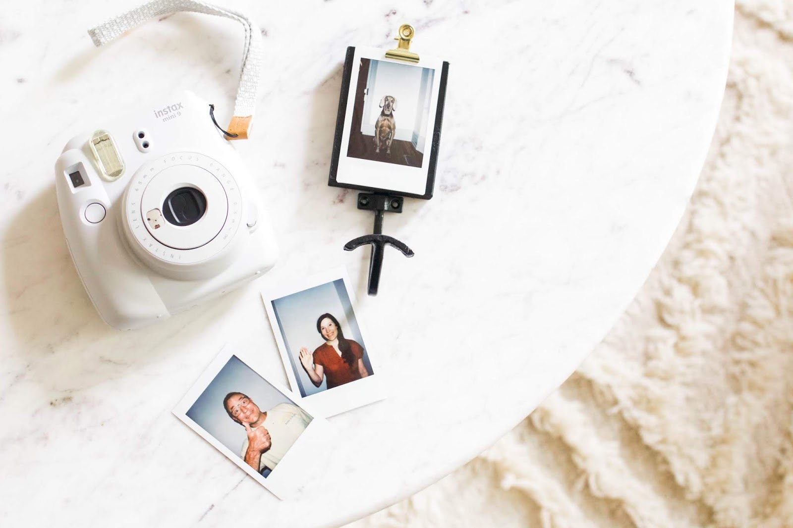 Before & After: DIY Instax Photo Holder Wall Hooks | 17 Apart