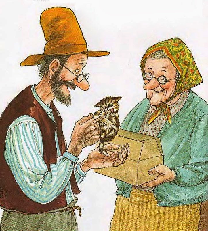 Momo celebrating time to read: When Findus was little and disappeared ...