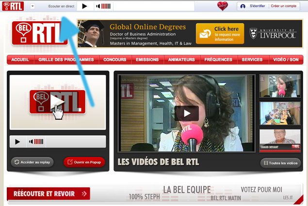 la couverture presse des éditions didier carpentier: BEL RTL (Belgique) - interview