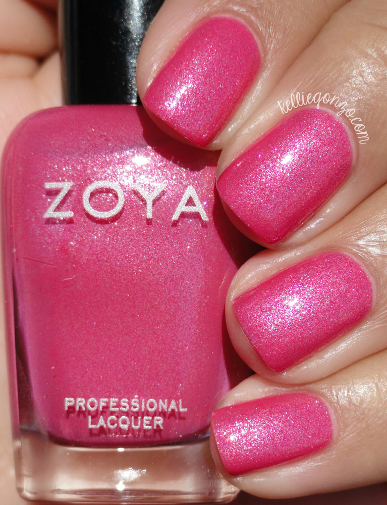 KellieGonzo: Zoya Spring 2016 Petals Collection Swatches & Review