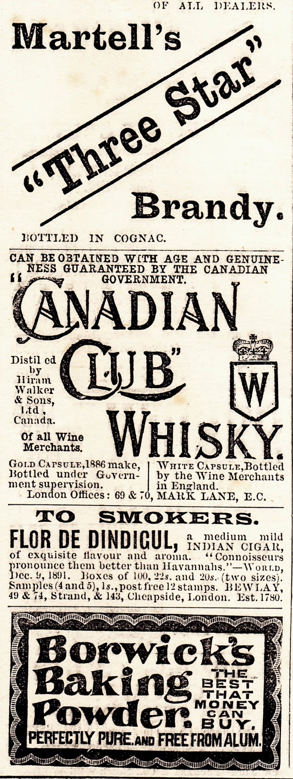 Boulevard de L'antique - Retro Scraps: 1894 London local advertisements