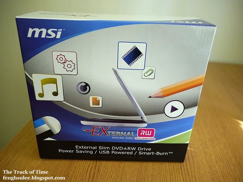 MSi External Slim DVD Drive | The Track of Time