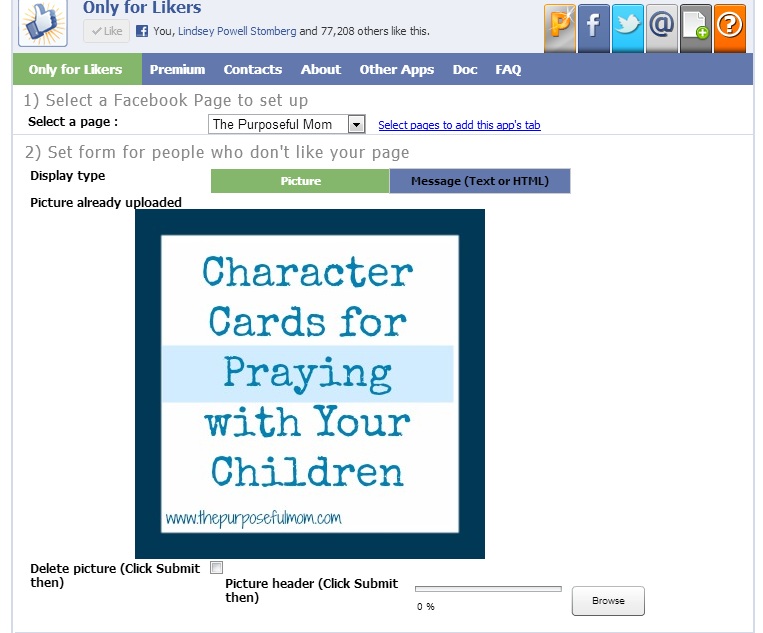 How to Use the Only Likers App on Facebook - The Purposeful Mom