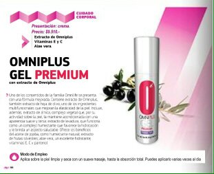 productos omnilife: Omniplus Gel (Crema)