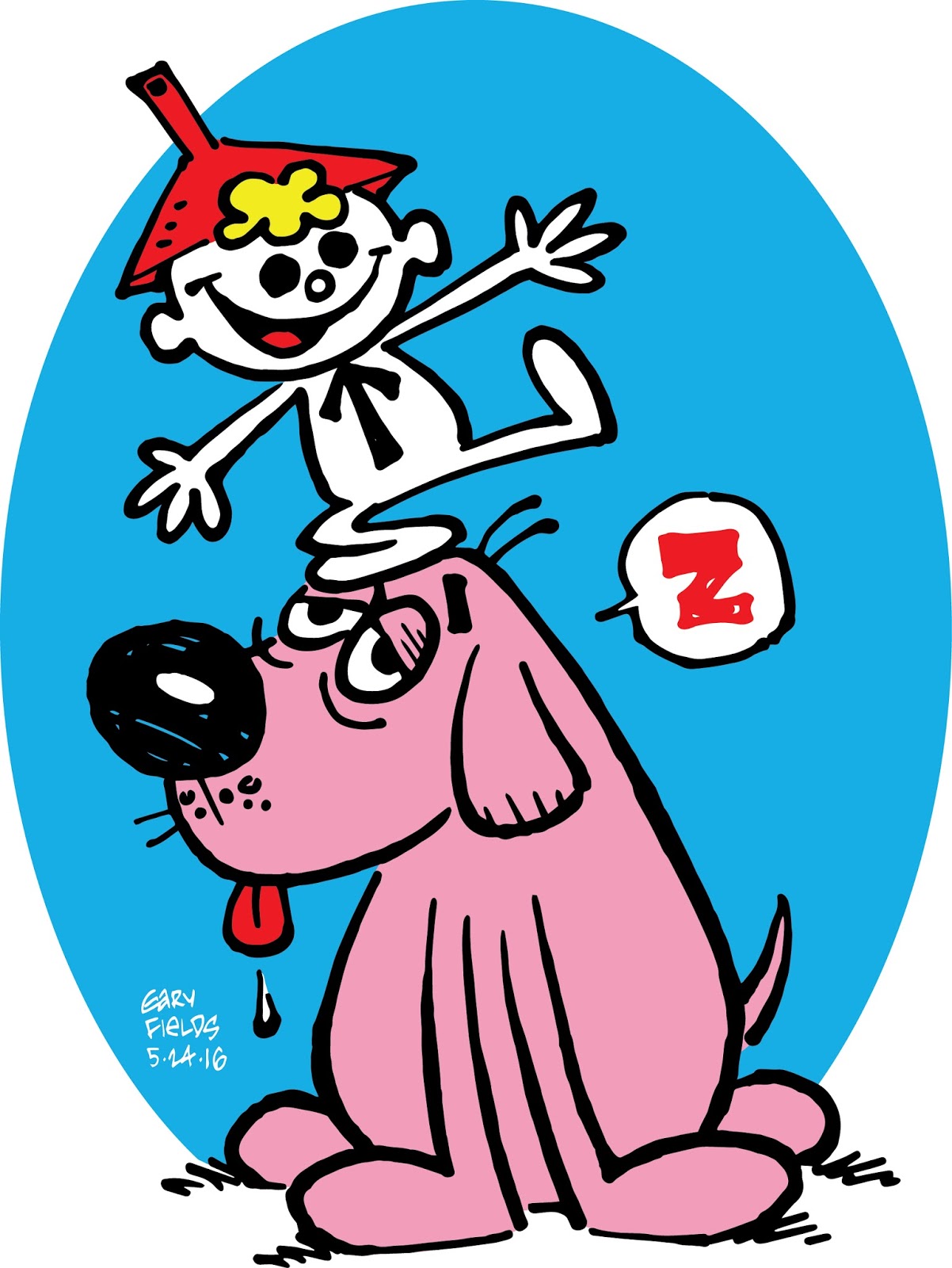 Gary Fields Studios blog: tom terrific and th' mighty manfred!..