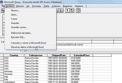 JLD Excel en Castellano - Usar Microsoft Excel eficientemente: MS Query