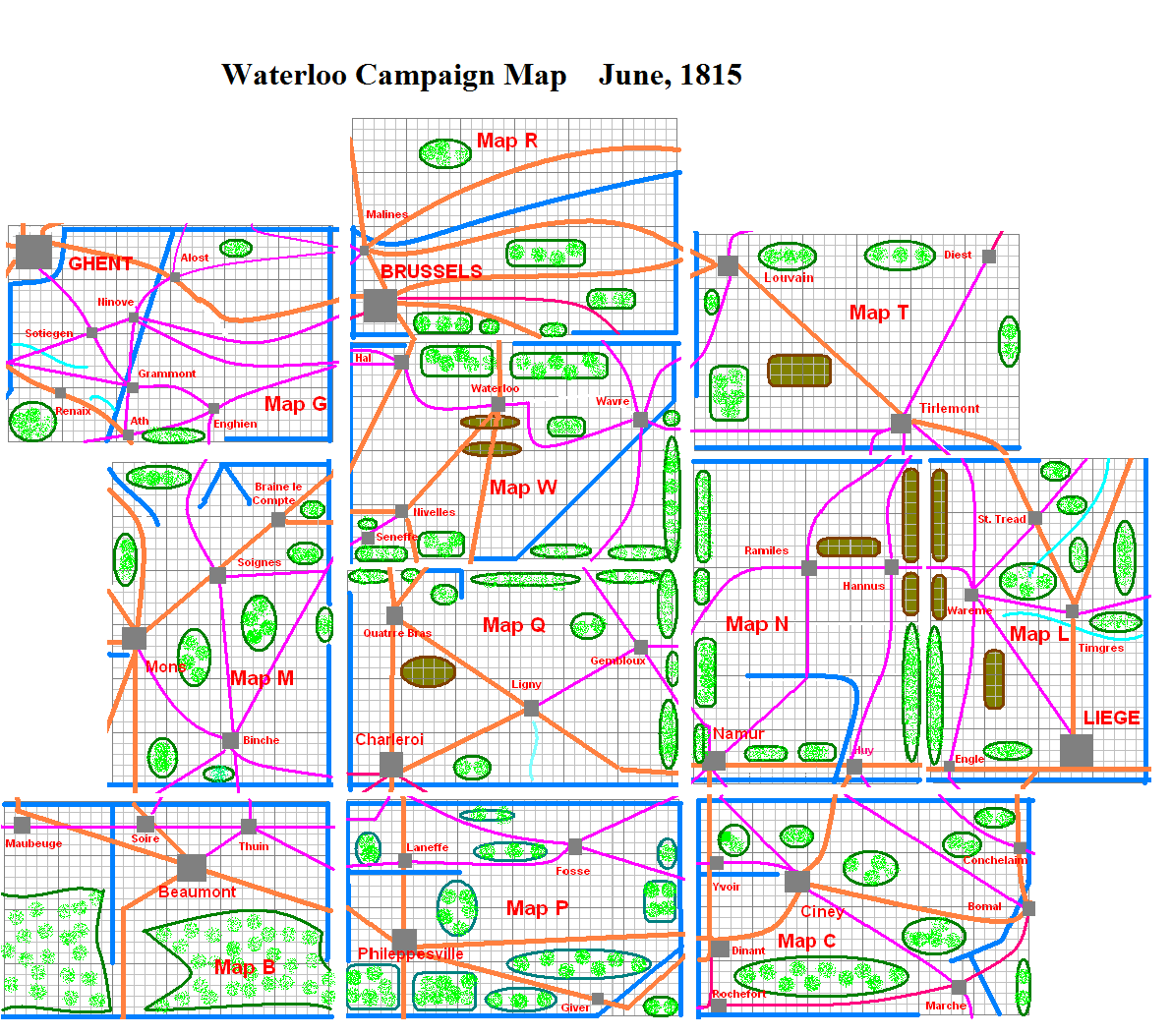 [TMP] "Waterloo Campaign - 20 players, 11 tables" Topic