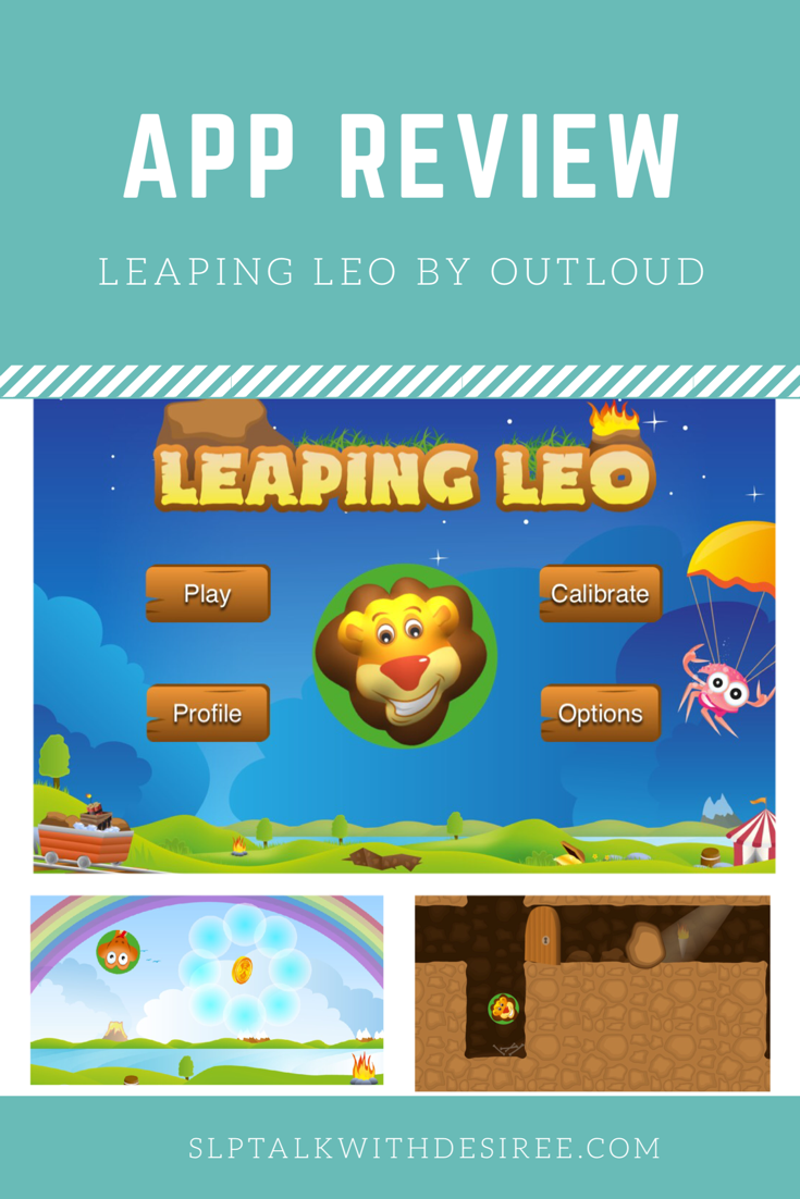 SLP Talk with Desiree: App Review: Leaping Leo