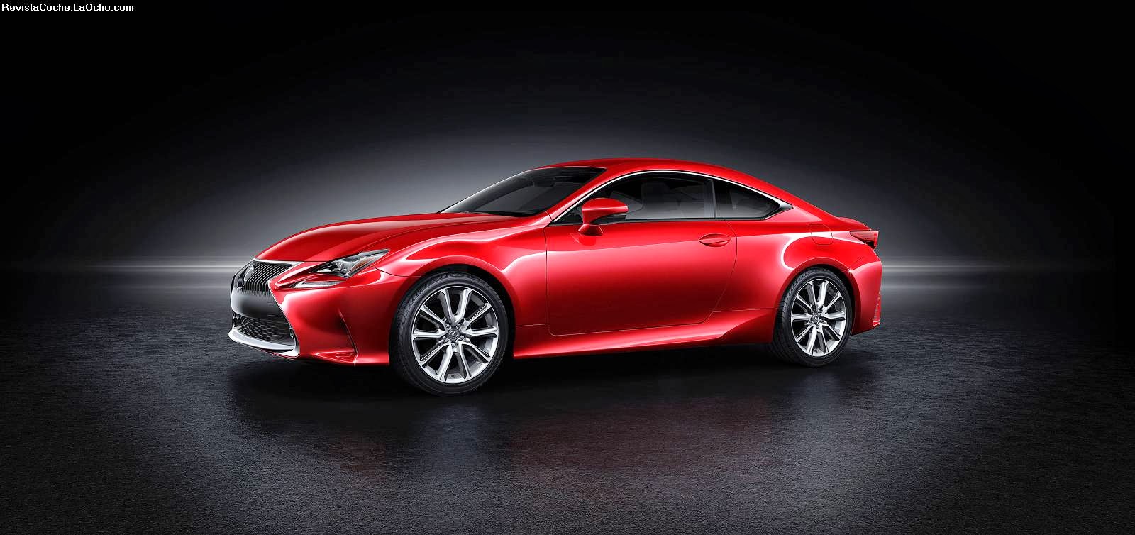 Revista Coche: El nuevo Lexus RC estrena color rojo