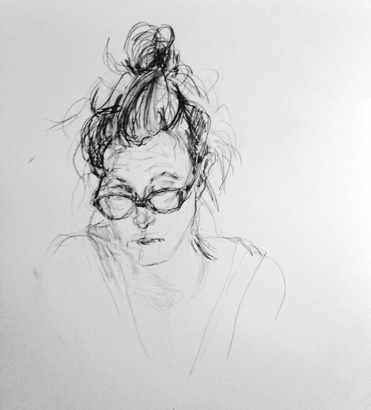 Exasperated Face Drawing