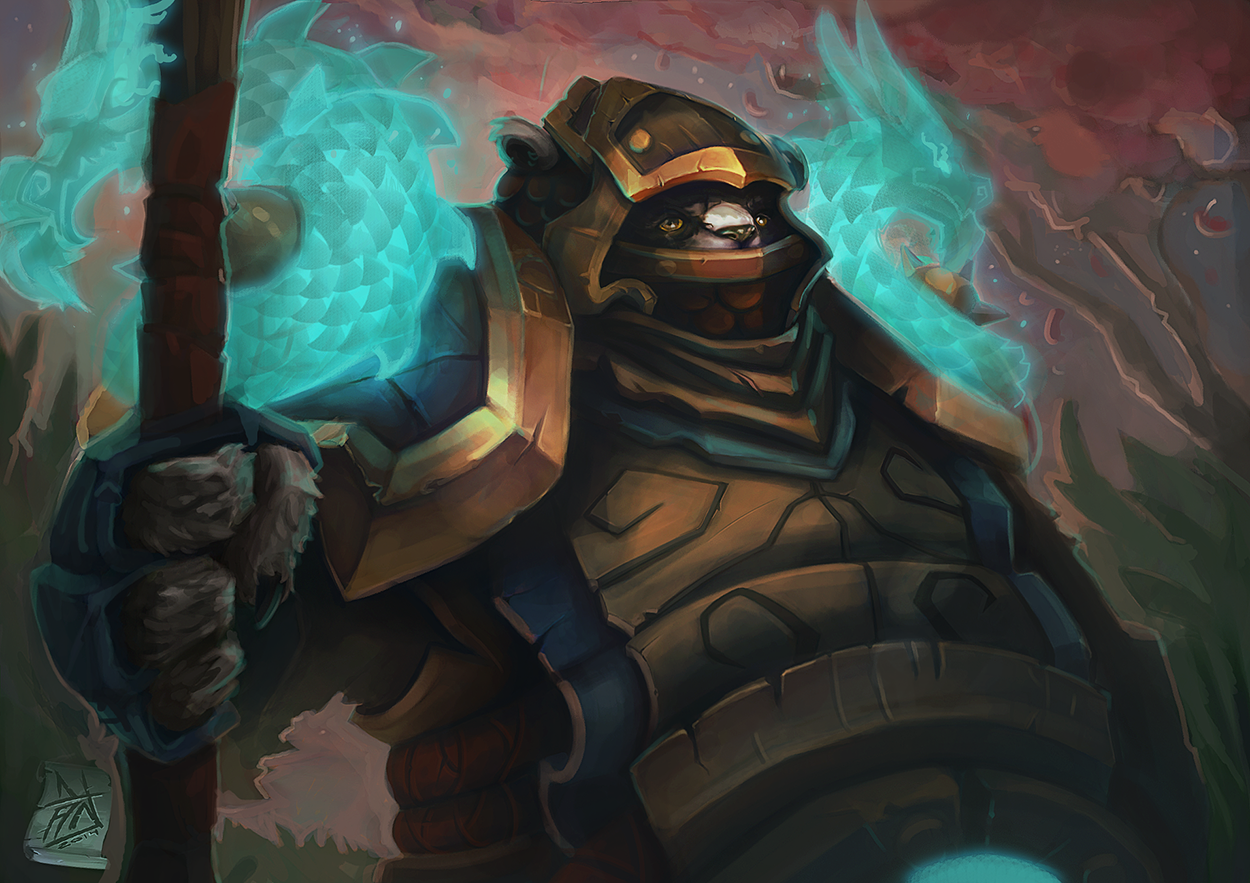 Daniel Orive - Character Artist: Pandaren monk Season 14 (Wow FanArt)