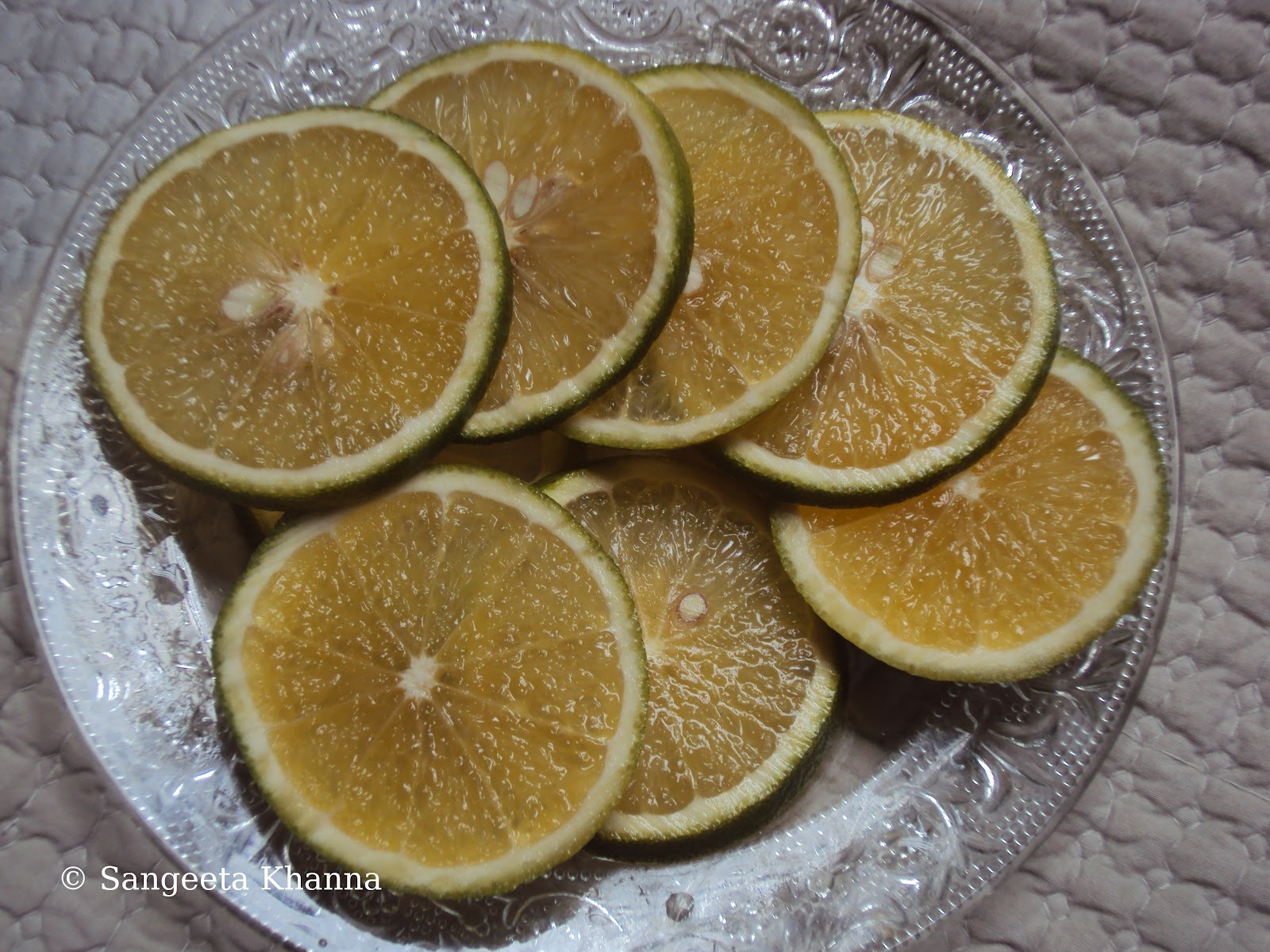 How to peel mosambi .....including the sweet lime into your fruit salads..