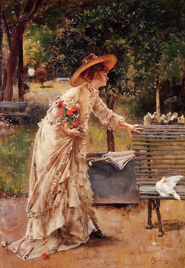 L'art magique: Alfred Stevens