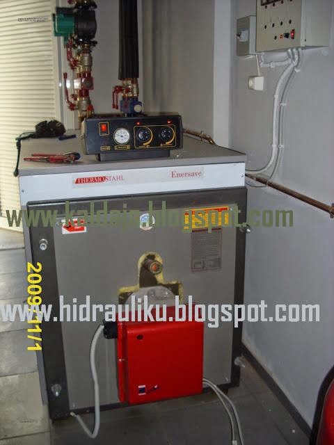 Sisteme ngrohje. kaldaja