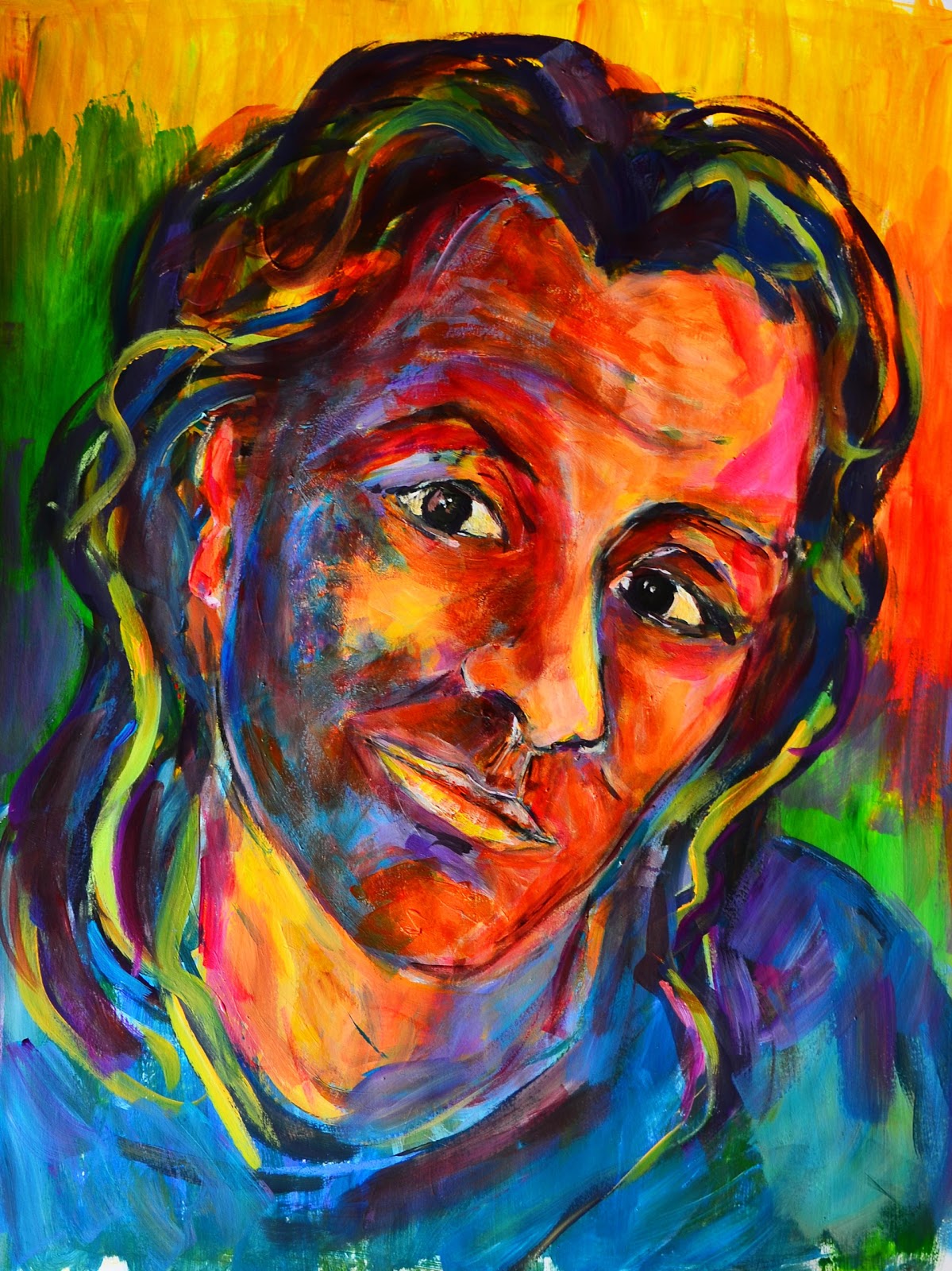 Tine: Portraits - fauvisme