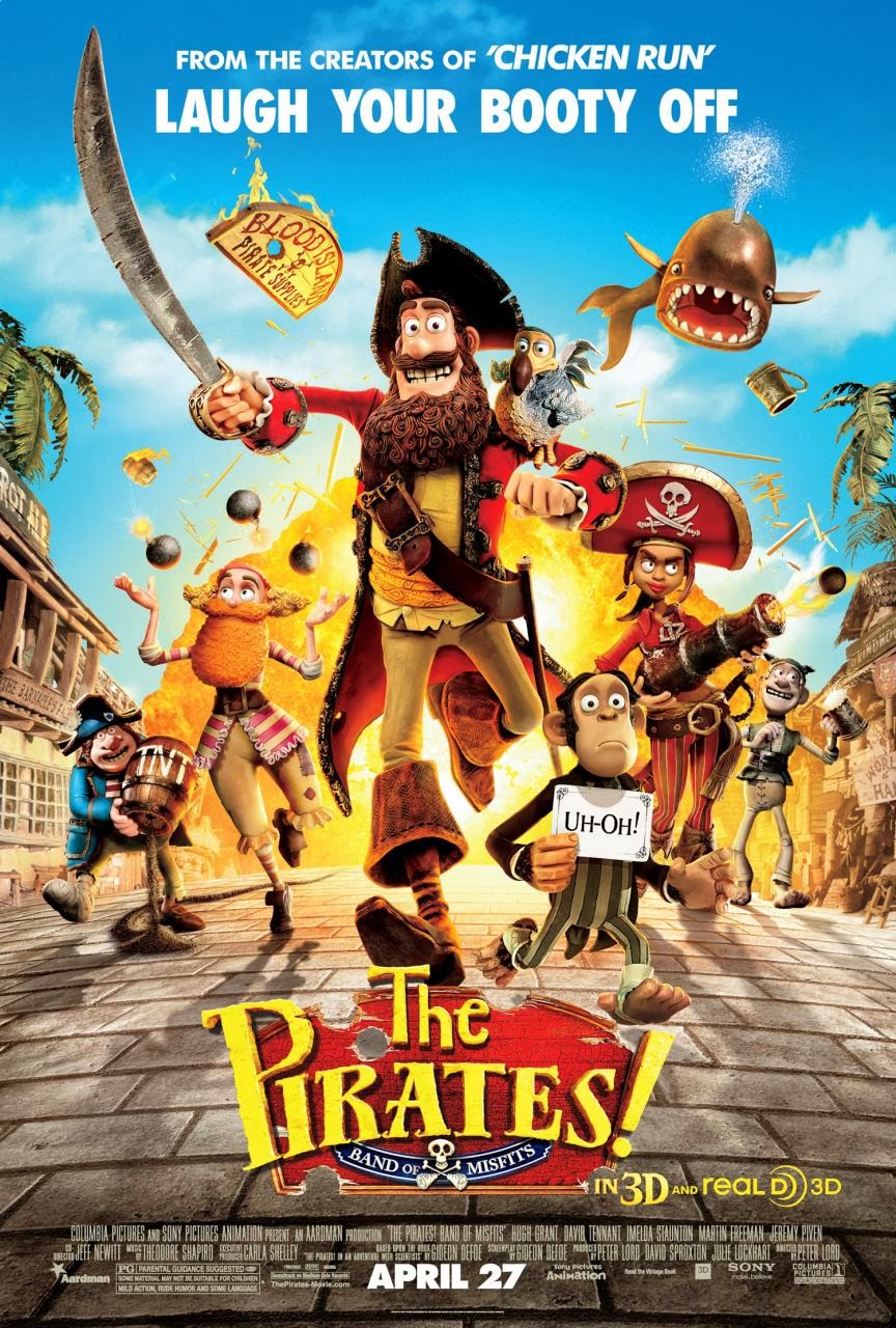Jeans and a T-shirt: Movie Review: The Pirates Band of Misfits